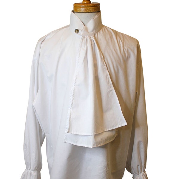 Ruffled Poet Shirt - Etsy