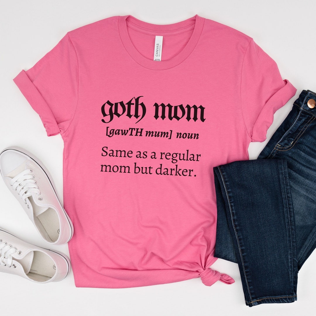 Halloween Shirt , Fall Gift for Goth Mom, Funny Gothic Mom Cooler ...