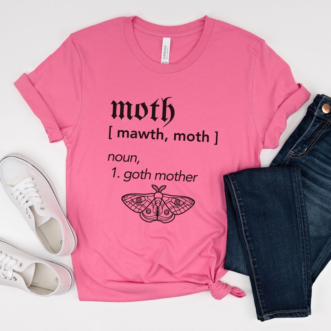 Funny Mom Halloween Shirt, Fall Gift for Goth Mom, Funny Moth ...