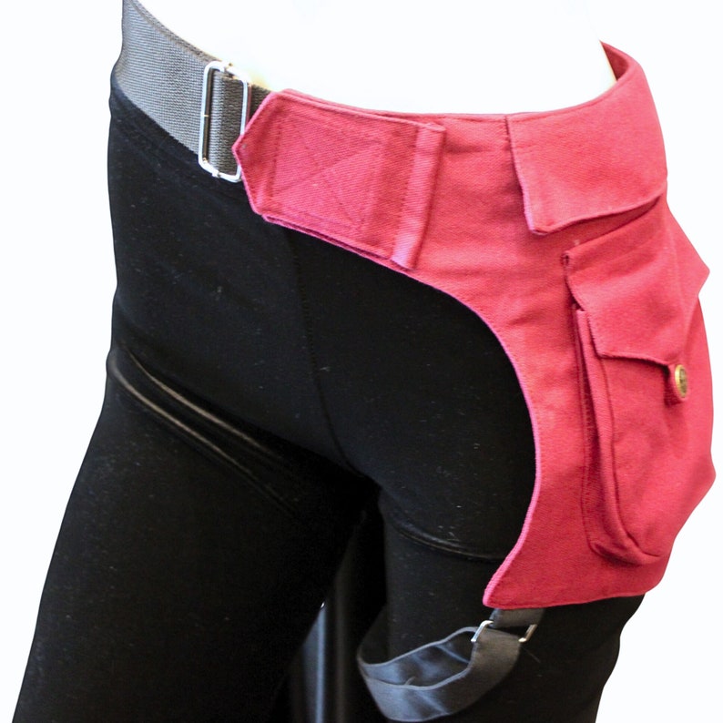 The VM Pocket Belt With Thigh Strap Cotton Canvas Cosplay Belt ...