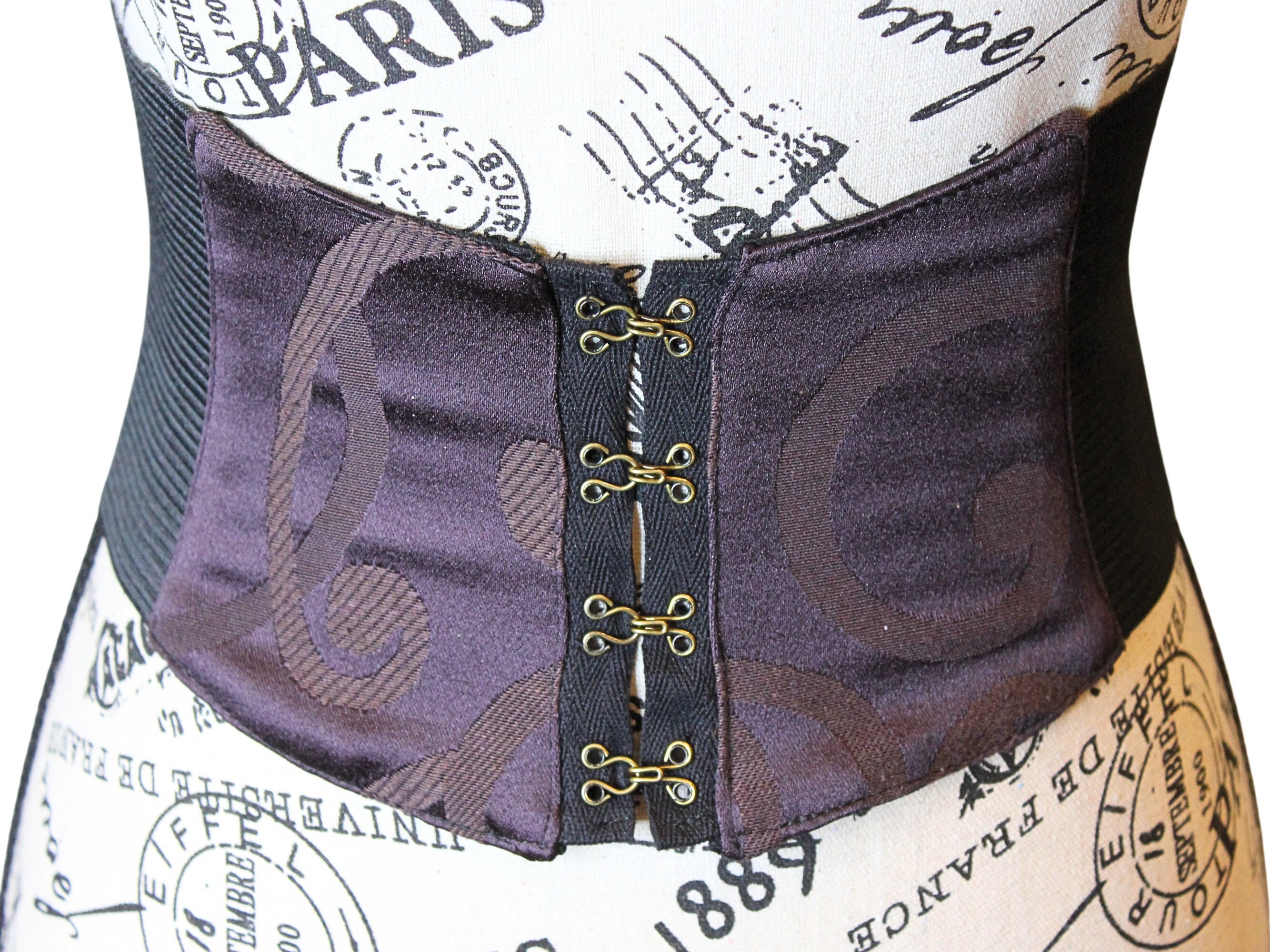 The VM Corset Belt Renaissance Belt Underbust Corset Waist Cincher ...