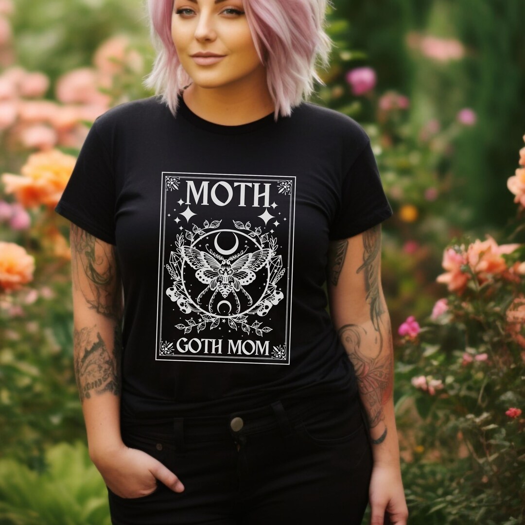 Mom Shirt , Christmas Gift for Goth Mom, Funny Moth Definition Tshirt ...