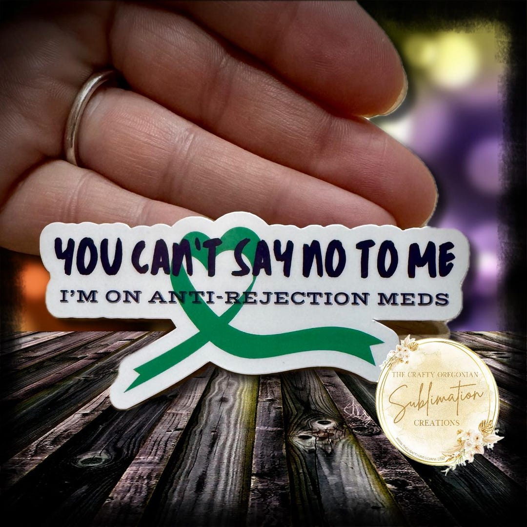 Kidney Disease Awareness Sticker, Chronic Kidney Disease, Transplant ...