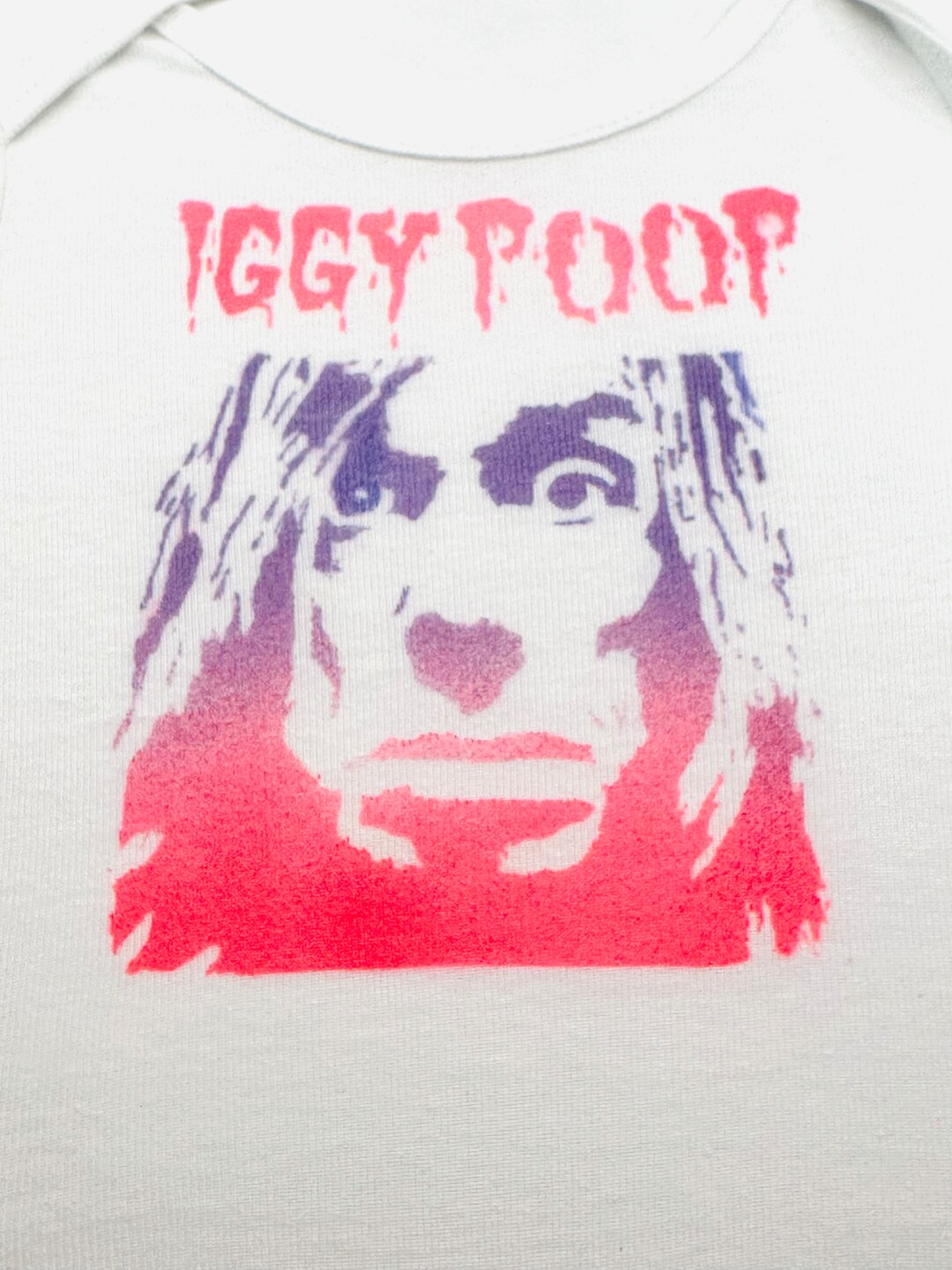 IGGY POOP Iggy Pop Godfather of Punk Handmade Graffiti Long - Etsy