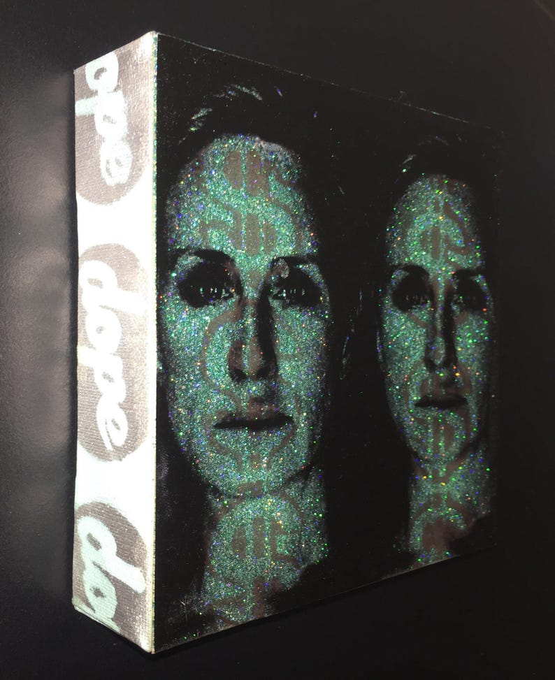 Sonja Morgan:celebrity Mugshot 1/100 Signed 3D Graffiti Art - Etsy