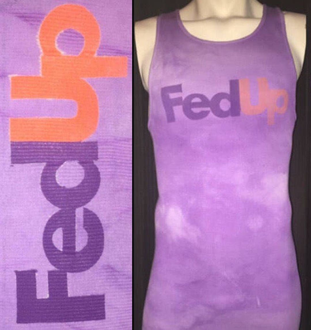 Fedup Parody Fedex Unisex Graffiti Urban Soft Tank Top Singlet XL - Etsy