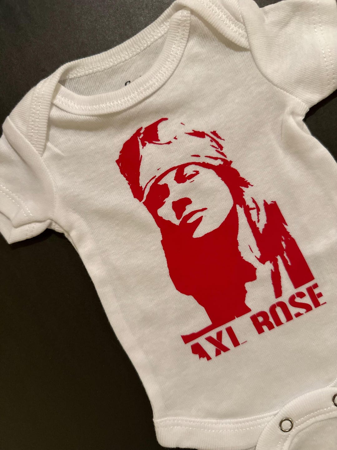 Axl Rose Soft Baby One Piece Unisex PREEMIE Rockstar Baby P - Etsy