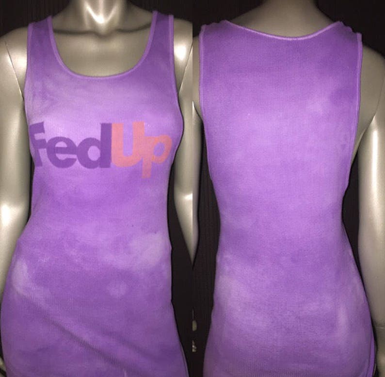 Fedup Parody Fedex Unisex Graffiti Urban Soft Tank Top Singlet XL - Etsy