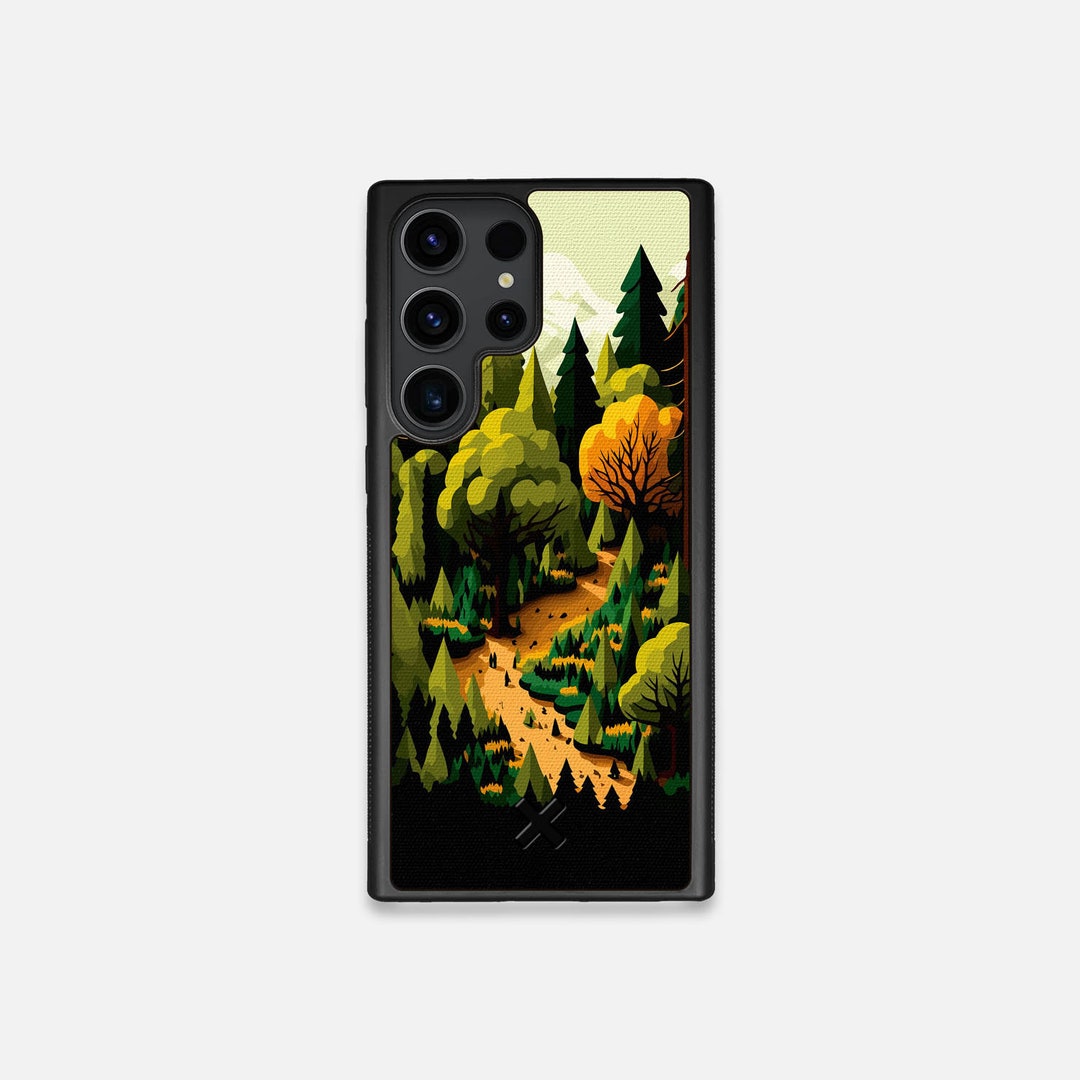 Evergreen - Painted Canvas Phone Case for Samsung - Fits Galaxy S23 ...