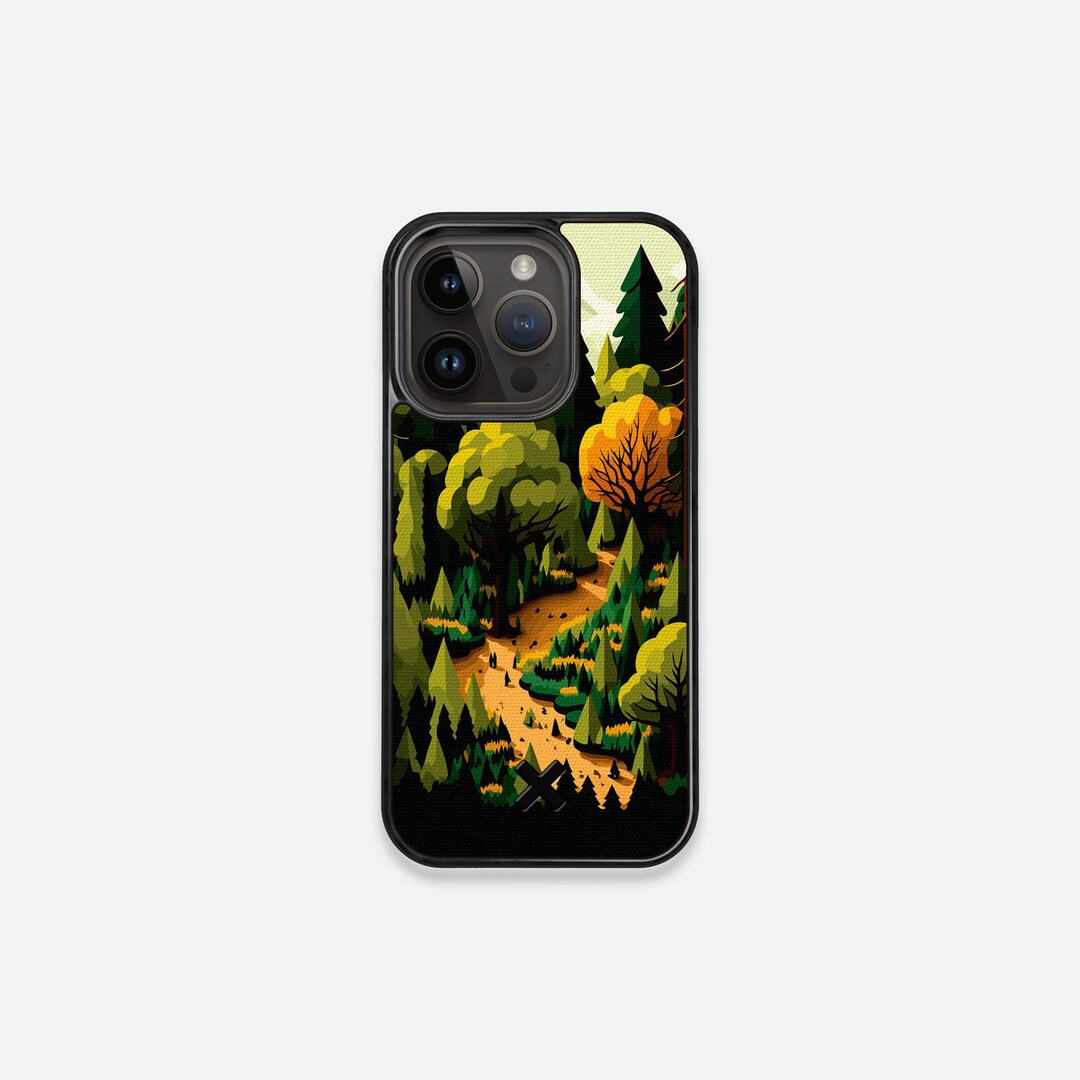 Evergreen Canvas iPhone Case iPhone 15/14/13/pro/max/plus Magsafe ...