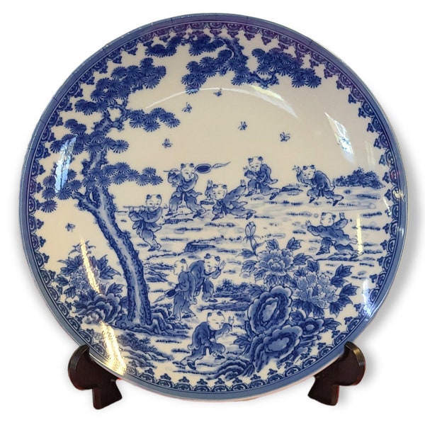 Hand Painted Charger - Etsy