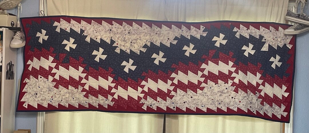 American Flag Table Runner - Etsy