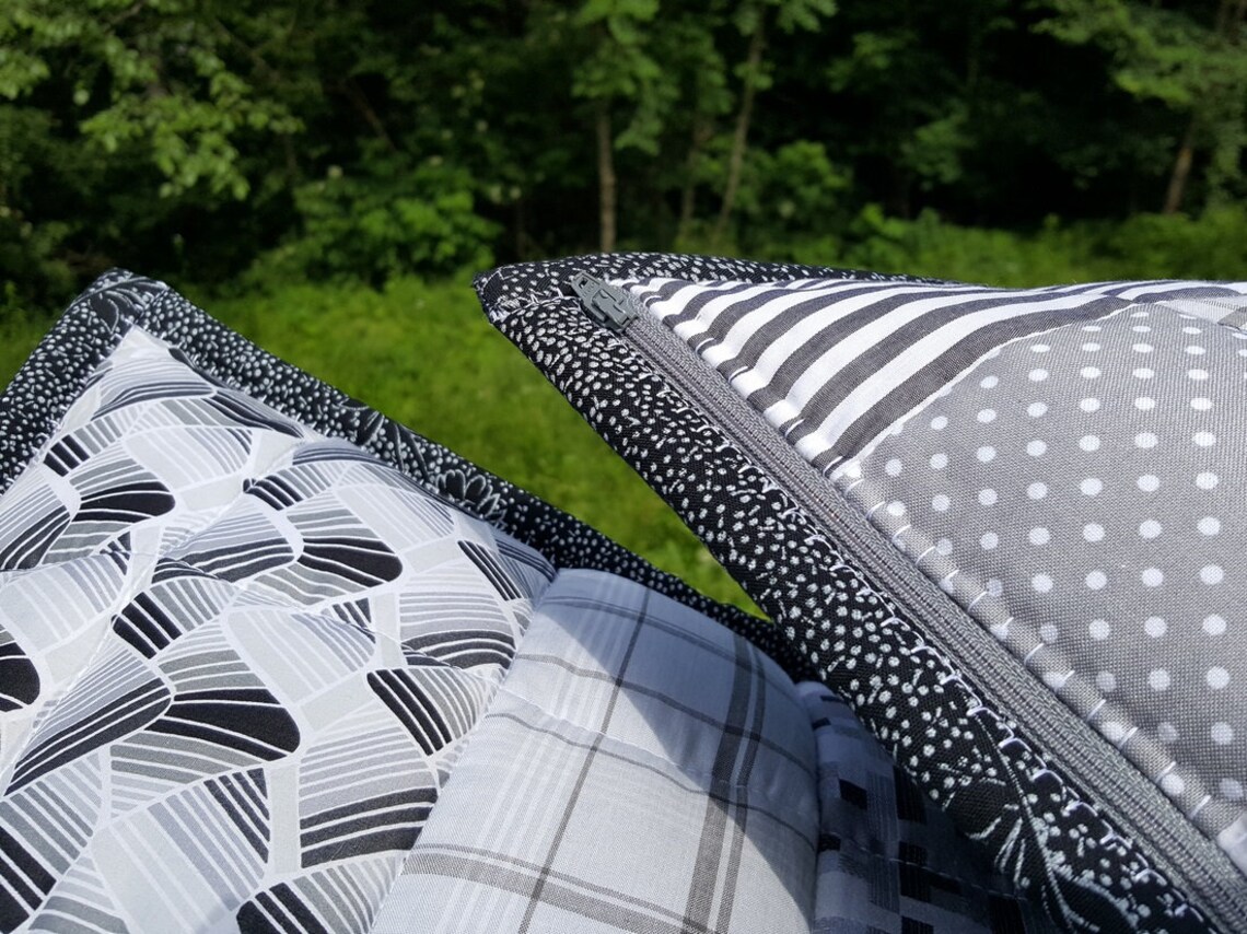 Patchwork Quilted Pillowcase. Custom Quilt Pillow Shams. - Etsy