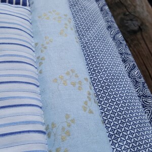 King Size Patchwork Quilt. Blue Country Quilt Set. Personalized ...