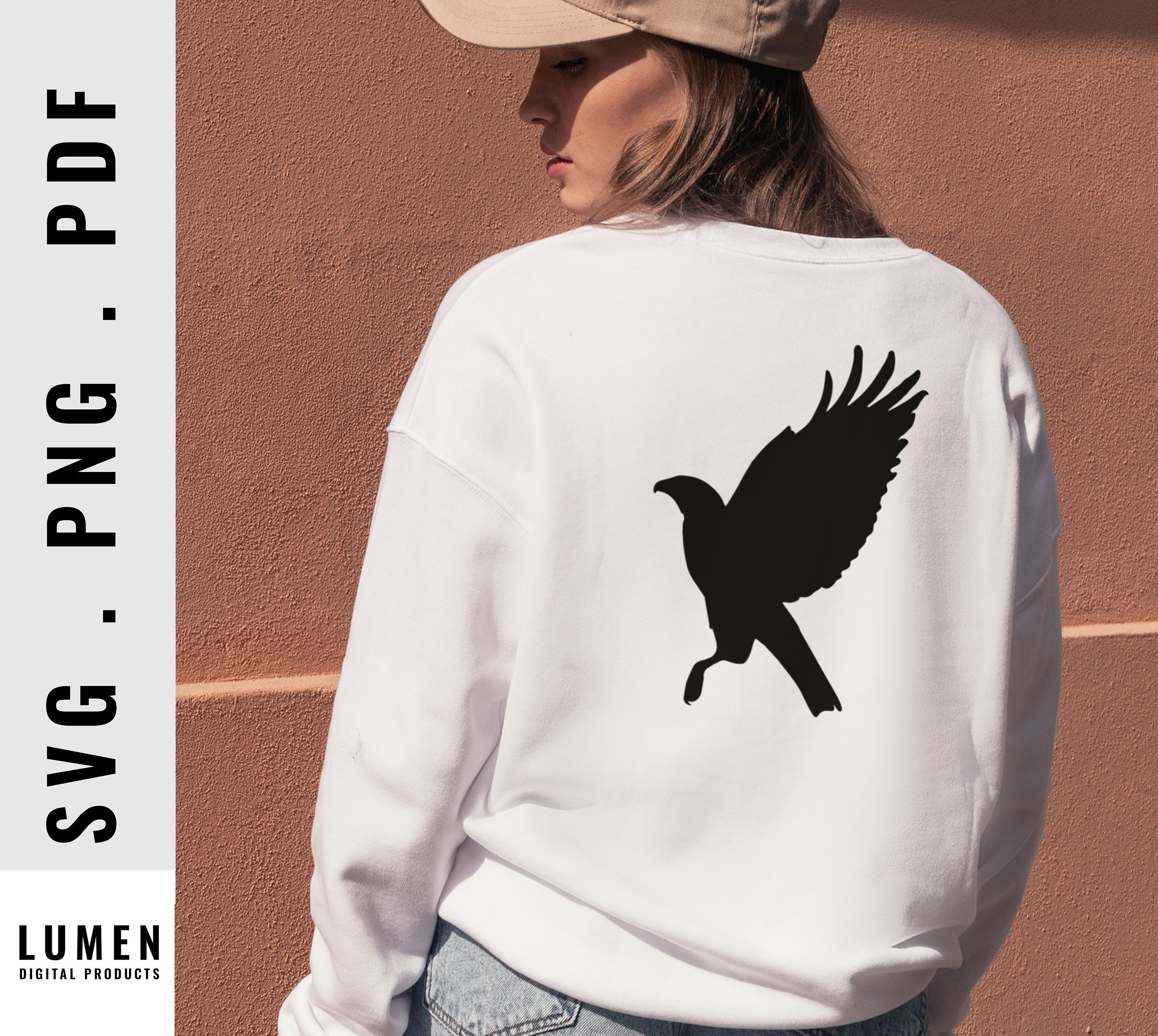 Hawk SVG, Hawk Silhouette SVG, PNG, Flying Hawk Silhouette Svg, Hawk ...