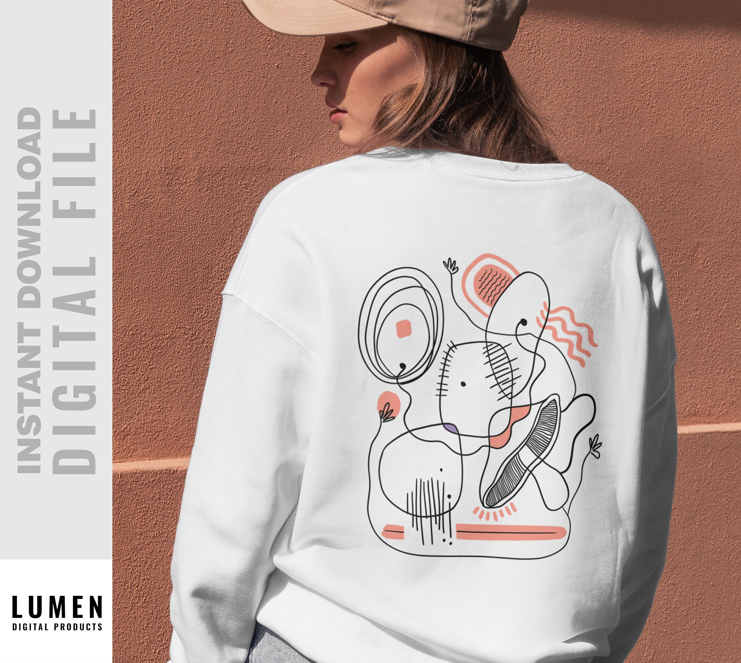 Abstract Line Art Png, Sublimation Design Png, Abstract Line Art ...