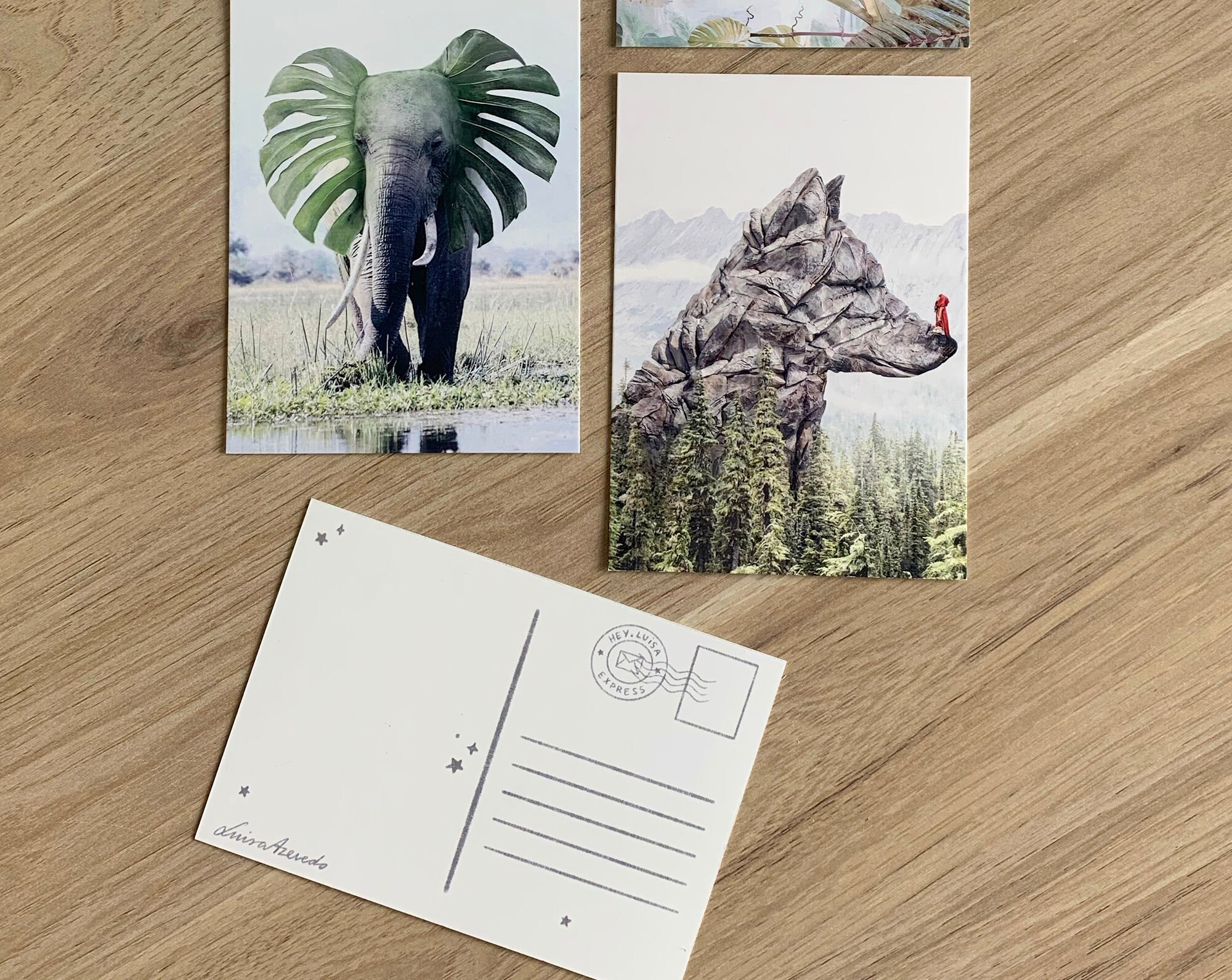 Magical World Poscard Set 5 Vertical Postcards Cute A6 - Etsy