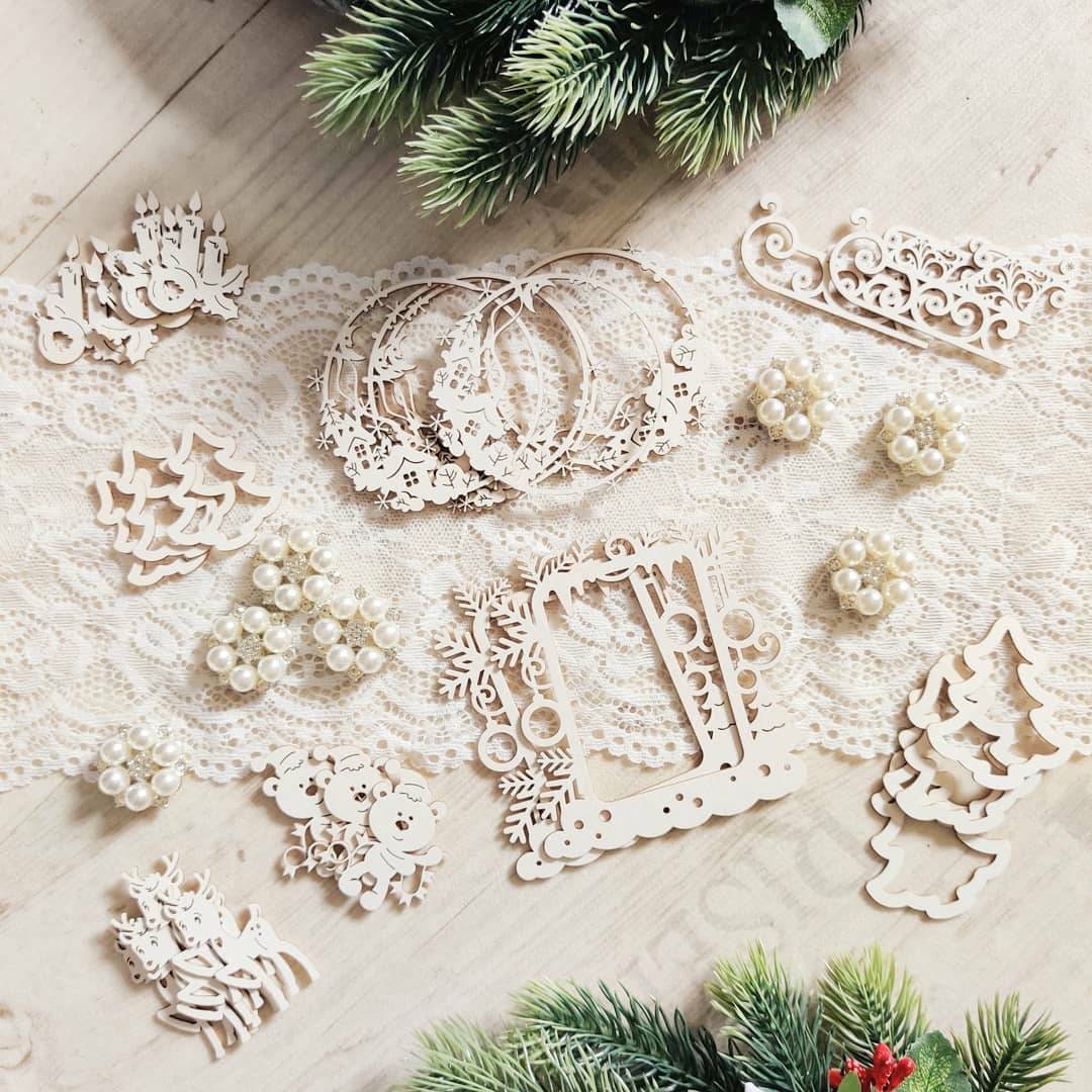 Laser Cut Chipboard, Crafts, Frames, Cards, Scrapbooking - Etsy