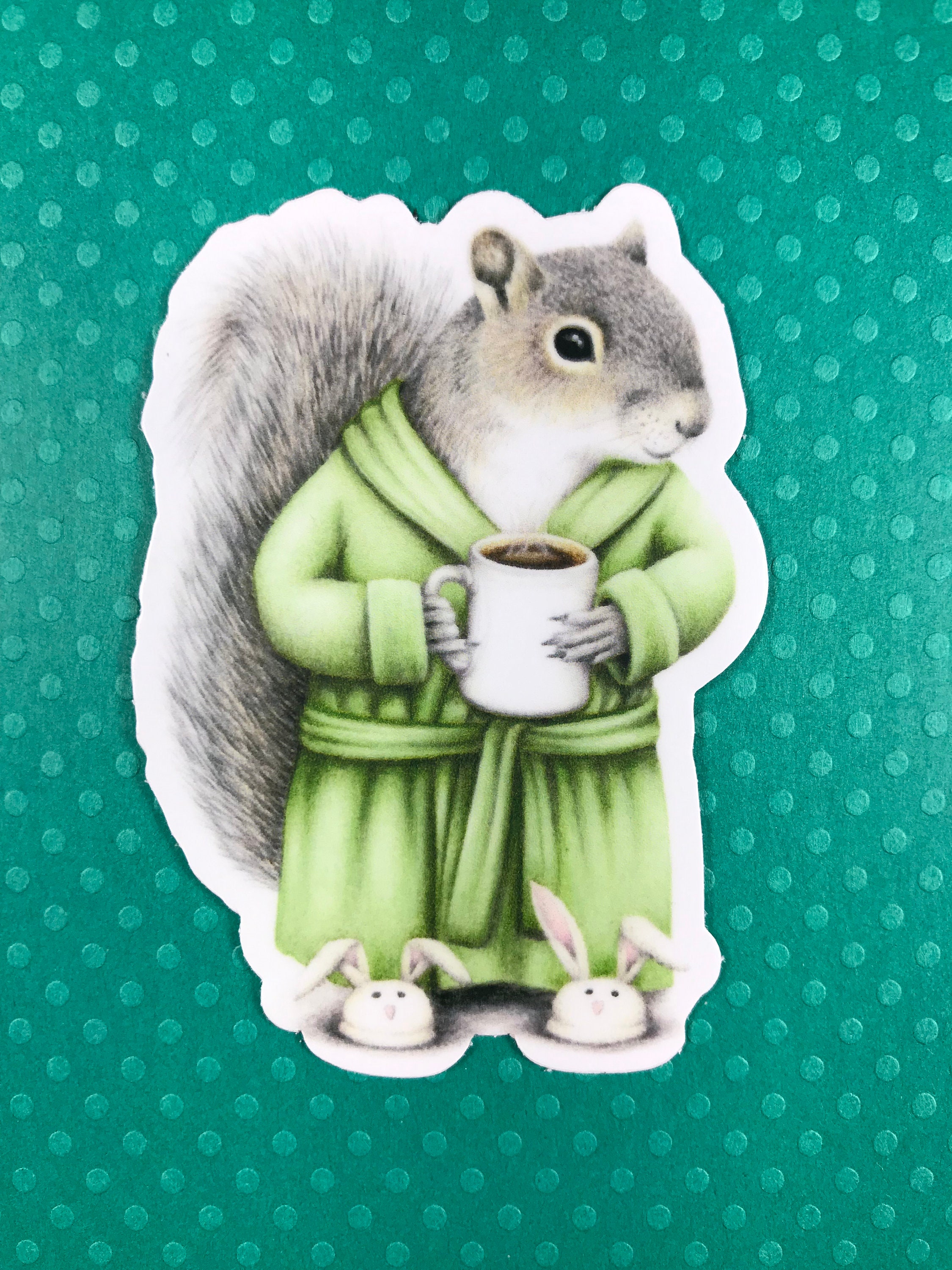 Squirrels With Coffee