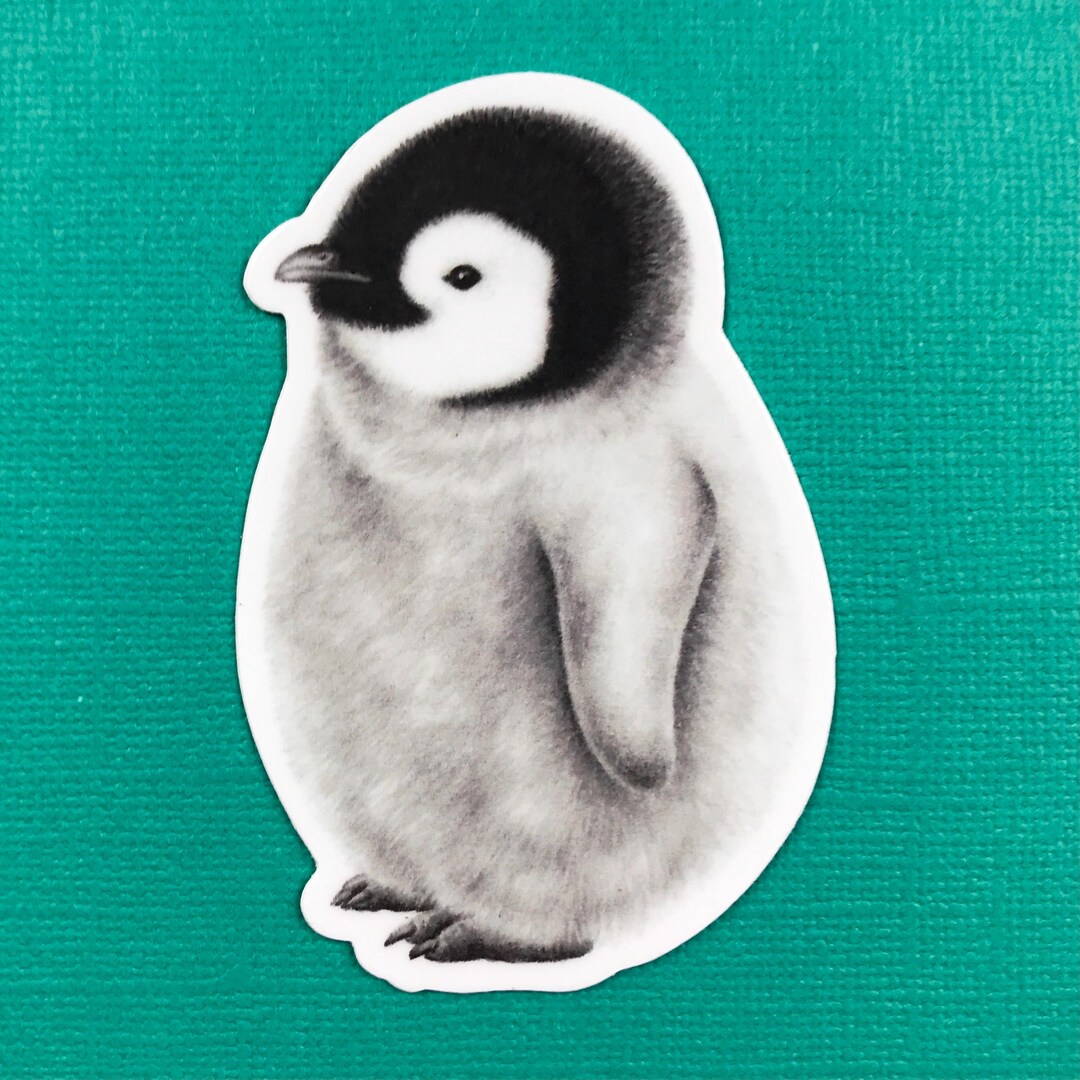 Baby Penguin Sticker, Waterproof, Weatherproof, Fade-resistant, Cute - Etsy