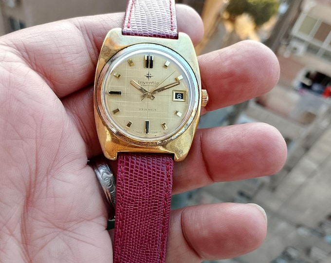 Rare Vintage Herman Delux, Men's Wristwatch, Swissmade Watch ...