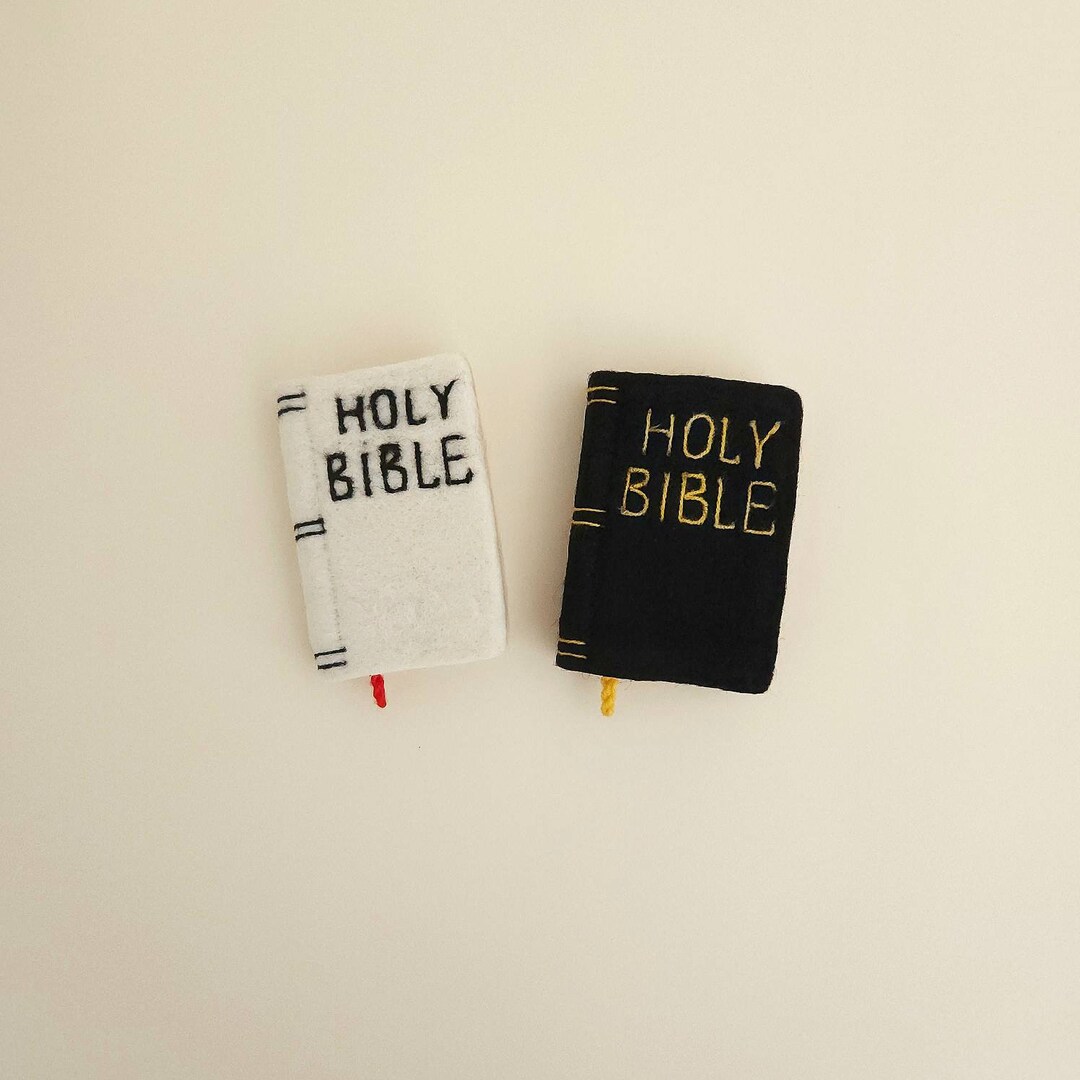 RTS! Felted Bible | Felted Stuffie Toy Newborn Photography Props Mini ...