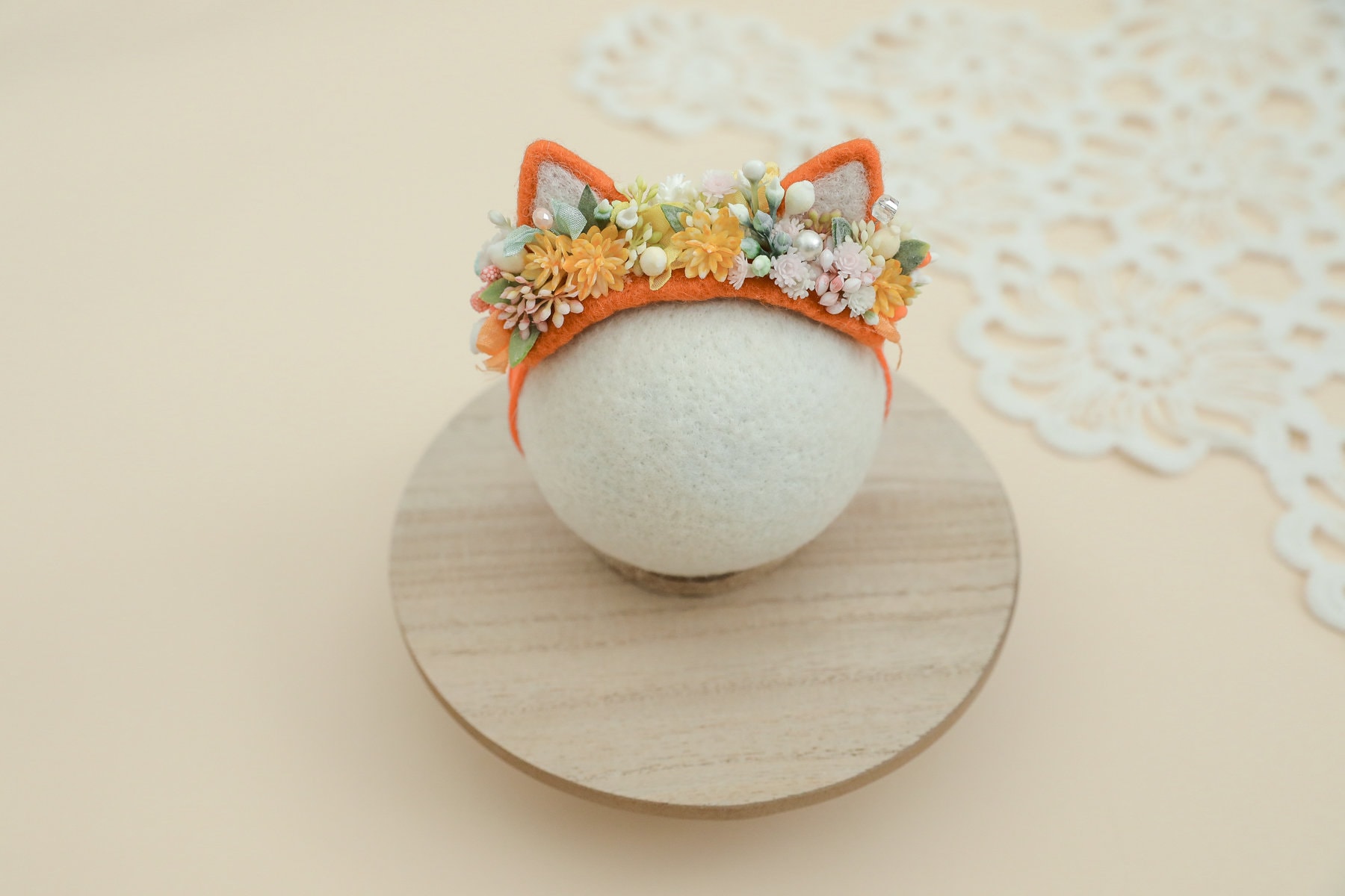 MADE TO ORDER! Felted Fox Props | Newborn Photography Prop Wool Animal ...