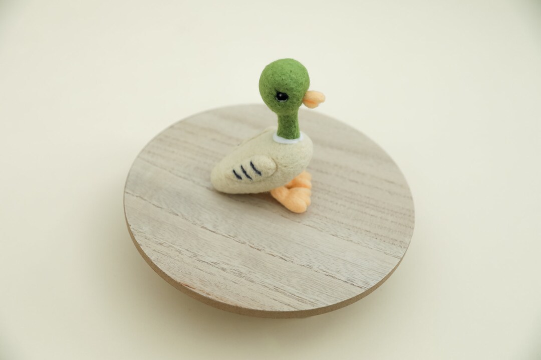 MADE TO ORDER! Felted Duck | Newborn Waterfowl/mallard Wild Duck ...