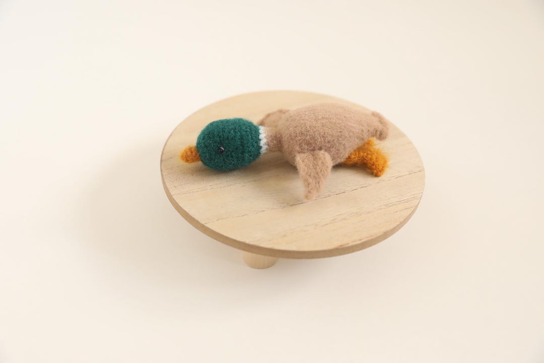 MADE TO ORDER! Mini Mallard Duck Toy | Newborn Photography Props ...