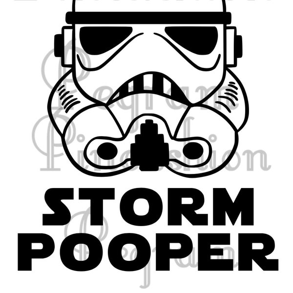 Storm Pooper Svg - Etsy
