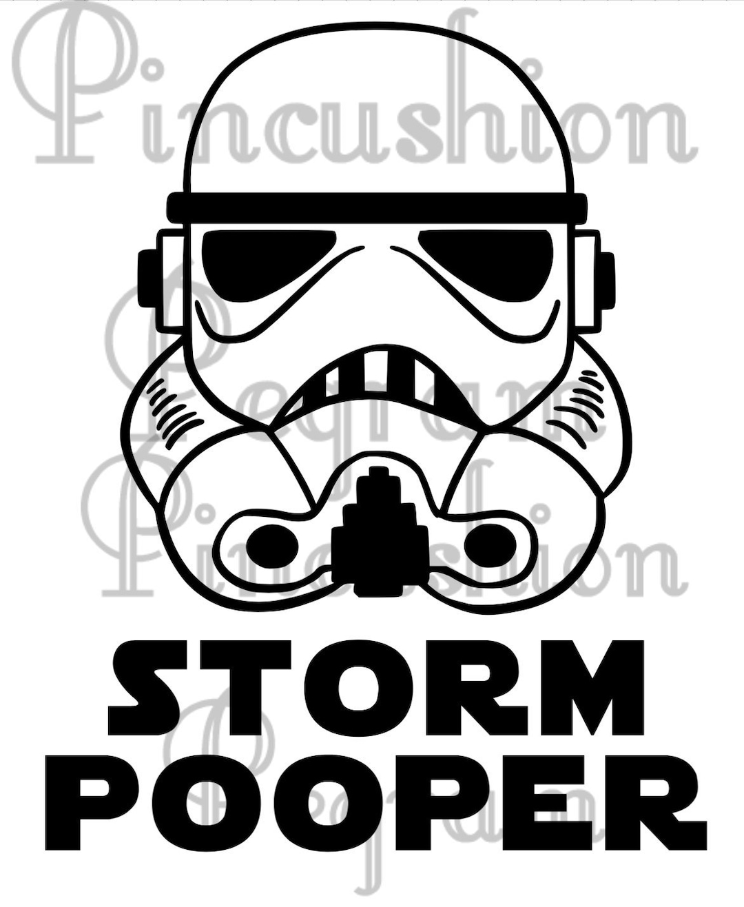 Storm Pooper Storm Trooper Digital File - Etsy
