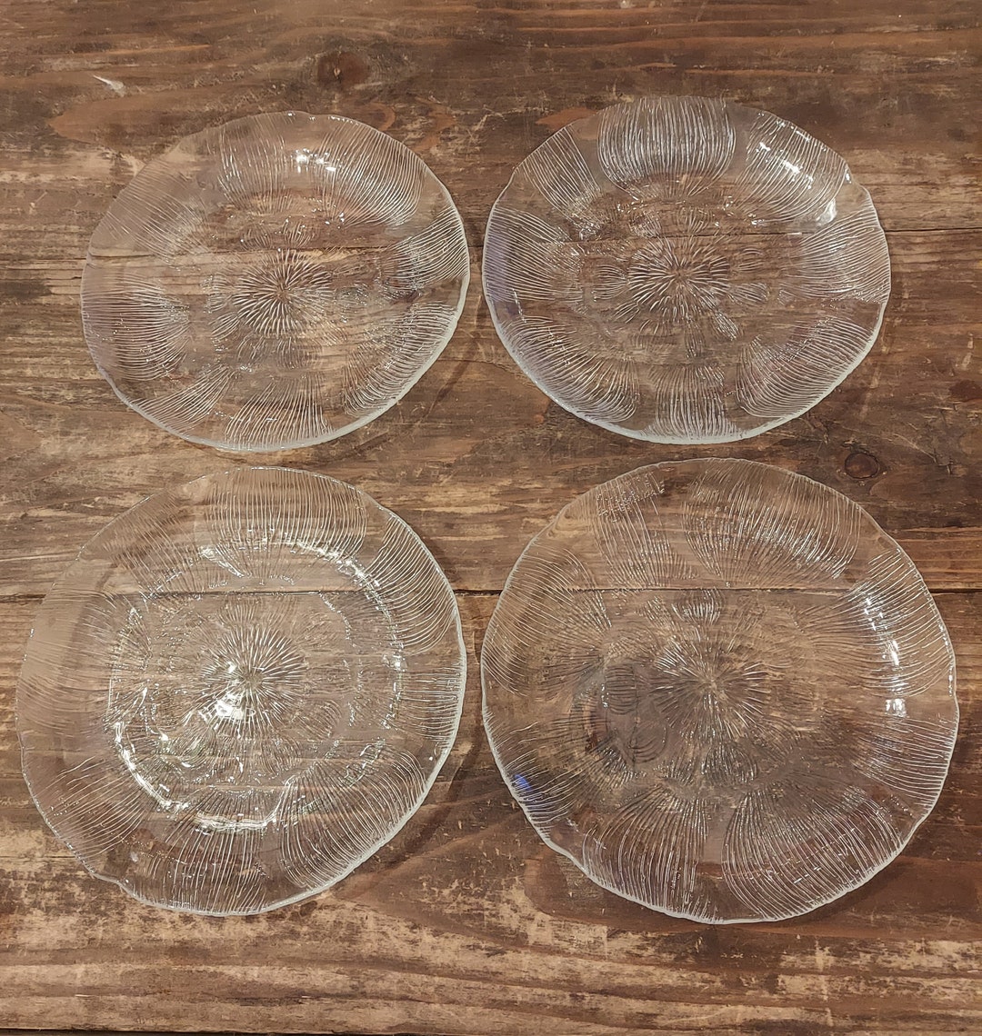 Set of 4 French Plates - Etsy