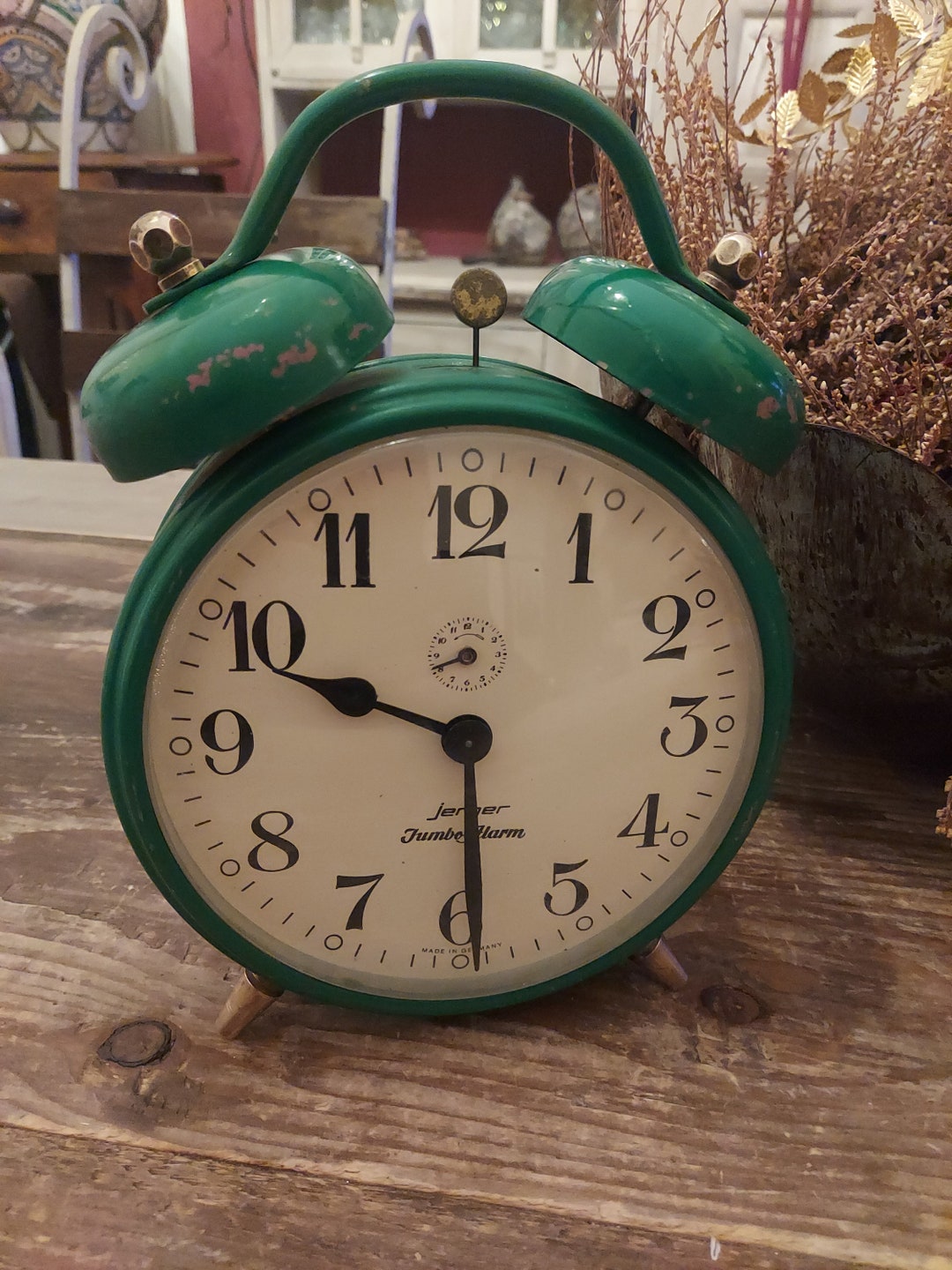 Jerger Alarm Clock From the 70s - Etsy