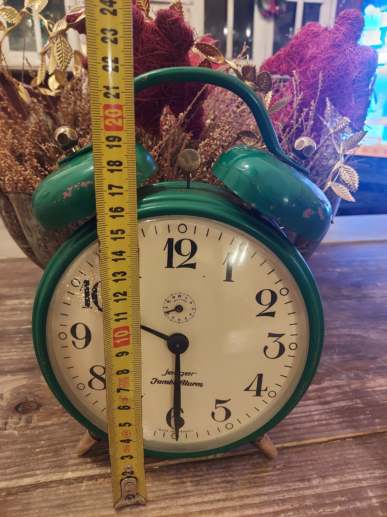 Jerger Alarm Clock From the 70s - Etsy