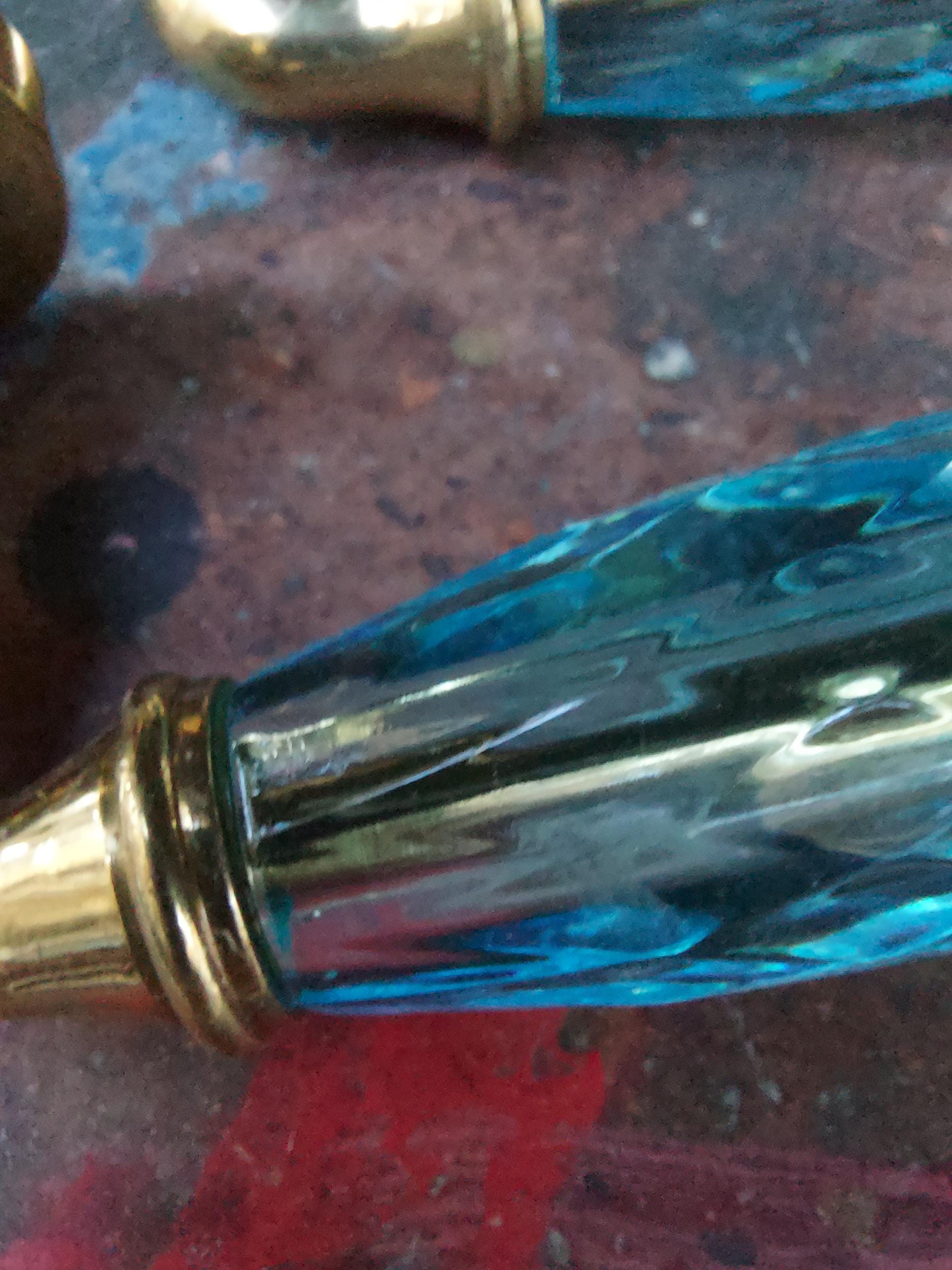 Aquamarine Crystal Handles - Etsy