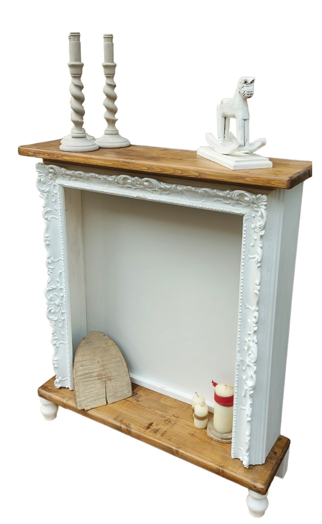 Shabby Chic Fireplace Frame - Etsy