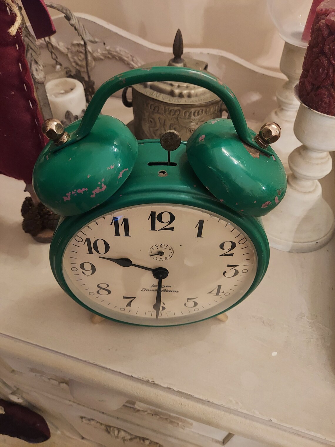 Jerger Alarm Clock From the 70s - Etsy