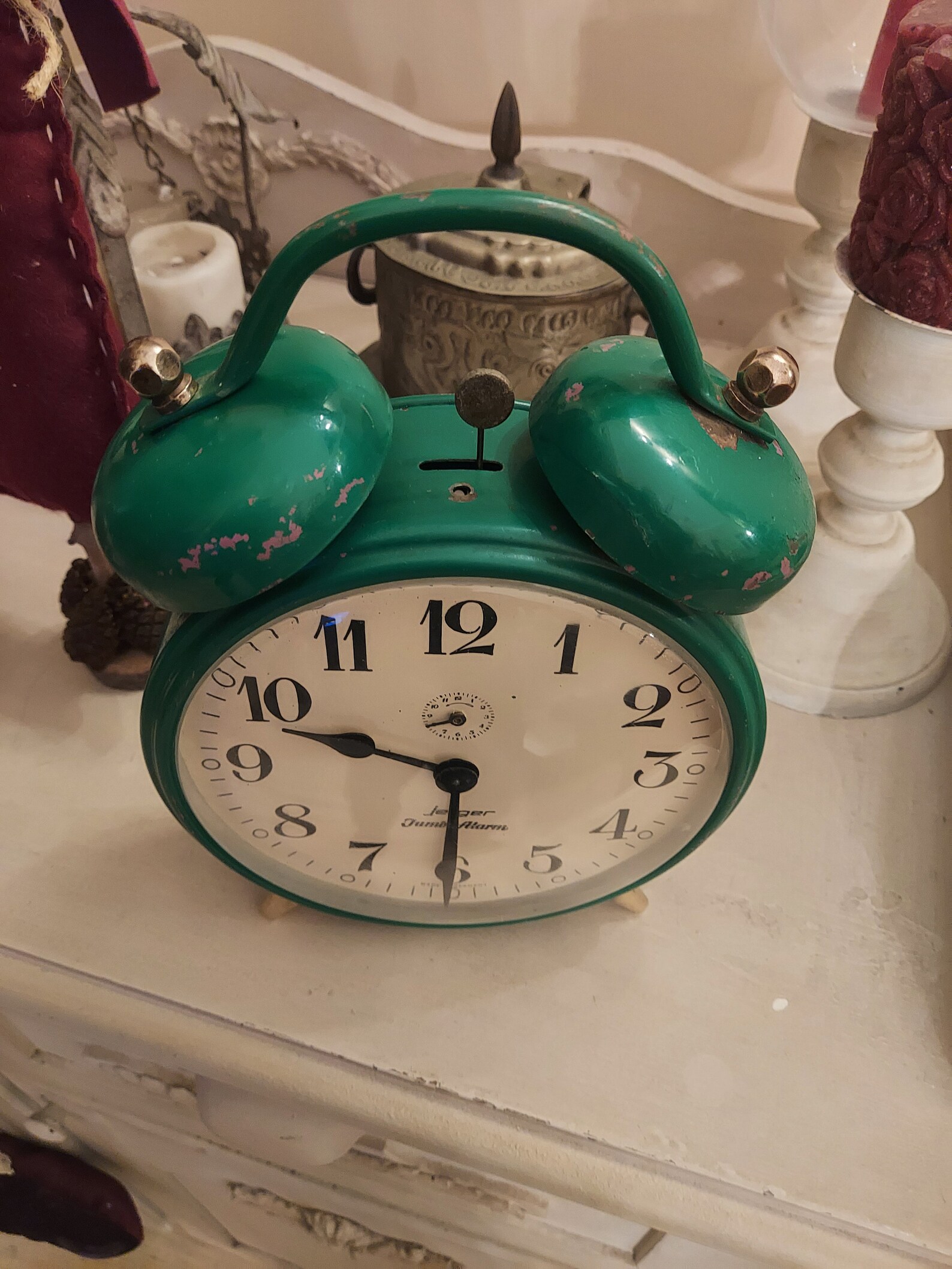 Jerger Alarm Clock From the 70s - Etsy
