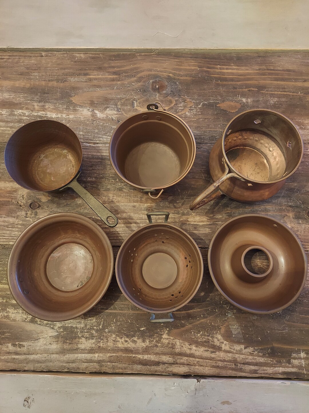 Mini Copper Pots - Etsy