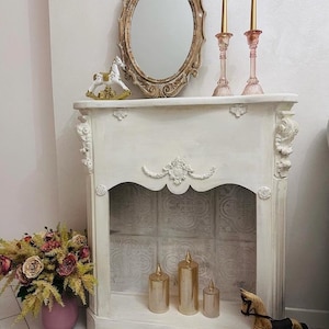 Solid Wood Fireplace Frame - Etsy