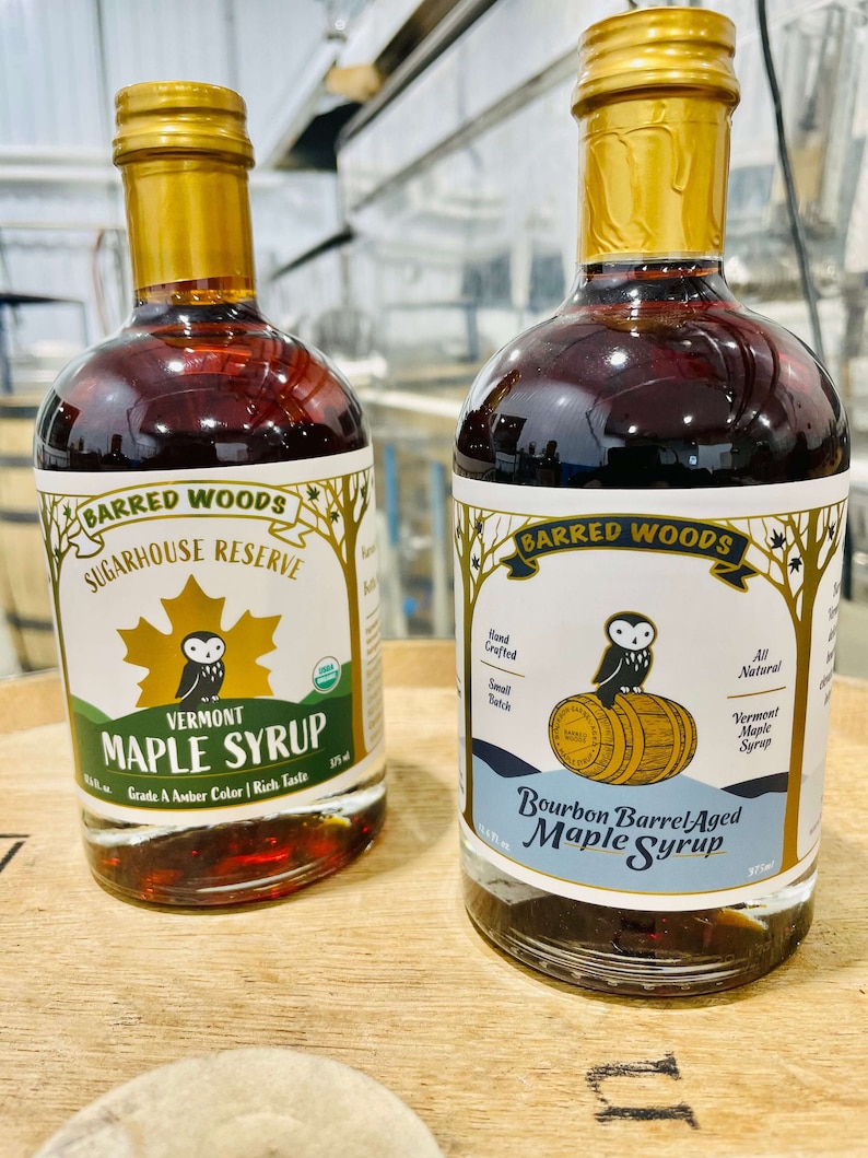 Premium Maple Syrup Gift Set From Barred Woods Maple - Etsy