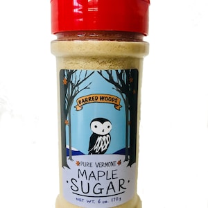 Maple Seasonings - Box of 4 Jars of Pure Vermont Maple Sugar and Spices ...