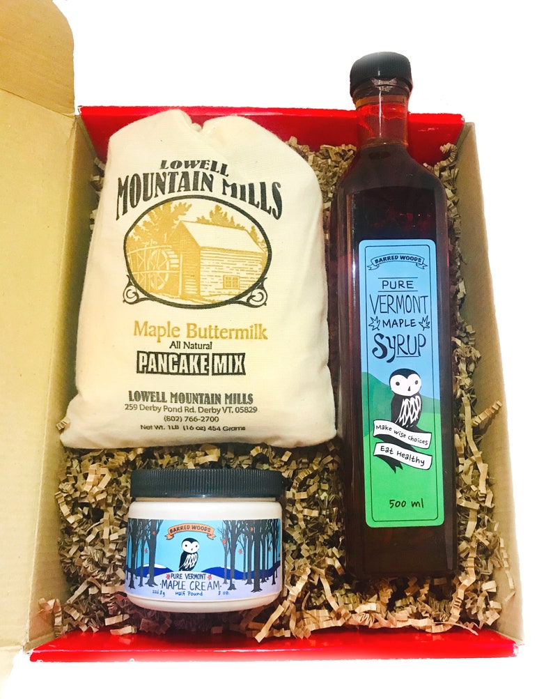 Maple Syrup Bottle Gift Set 500m Artisan Bottle of Pure | Etsy