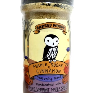 Maple Seasonings - Box of 4 Jars of Pure Vermont Maple Sugar and Spices ...