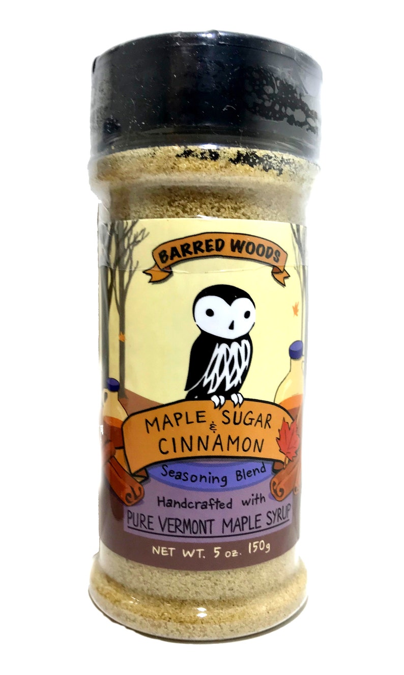 Maple Seasonings - Box of 4 Jars of Pure Vermont Maple Sugar and Spices ...