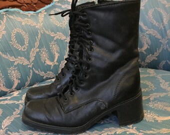 90s Combat Boots | Etsy