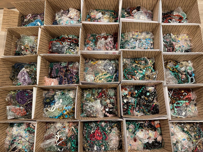 Wholesale Bulk Natural Gemstone Beads/pendants – Approx. 3K VALUE - Etsy