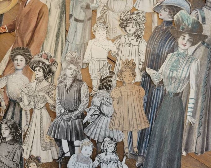 Paper Clippings * Paper Figures * Papercraft Emphema * Junk Journal ...