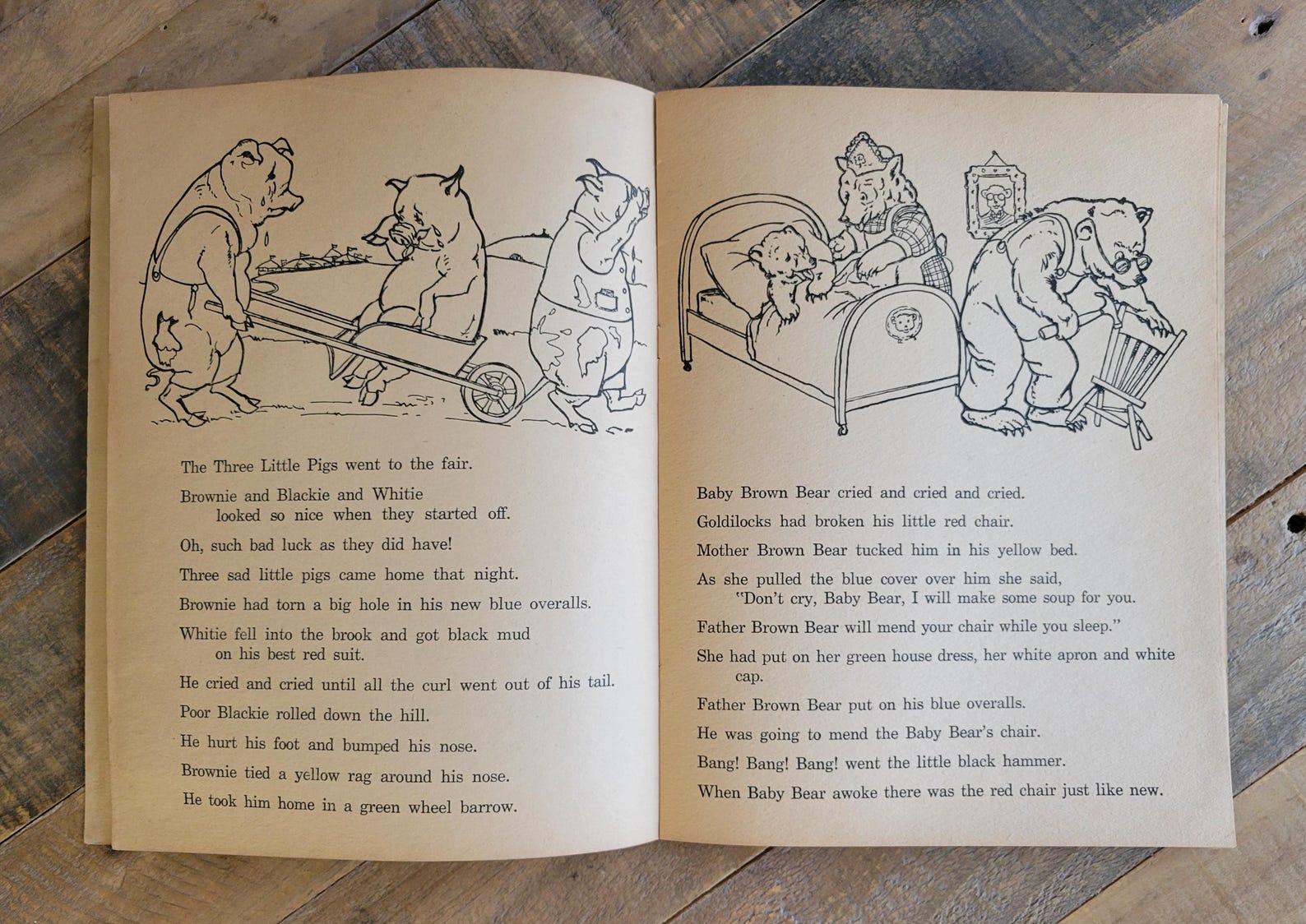 1940s Read Draw and Color * Unused * Vintage Coloring Book * Eileen Fox ...