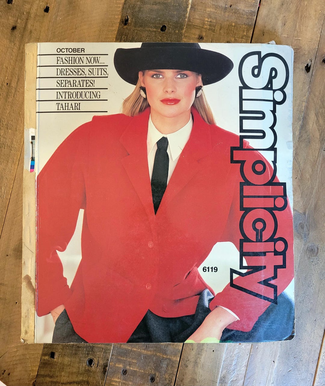 Vintage Simplicity Sewing Pattern Catalog: October 1983 - Etsy